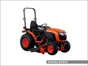 Kubota B2601 compact utility tractor: review and specs - Tractor Specs