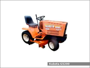 Kubota G5200 garden tractor: review and specs - Tractor Specs